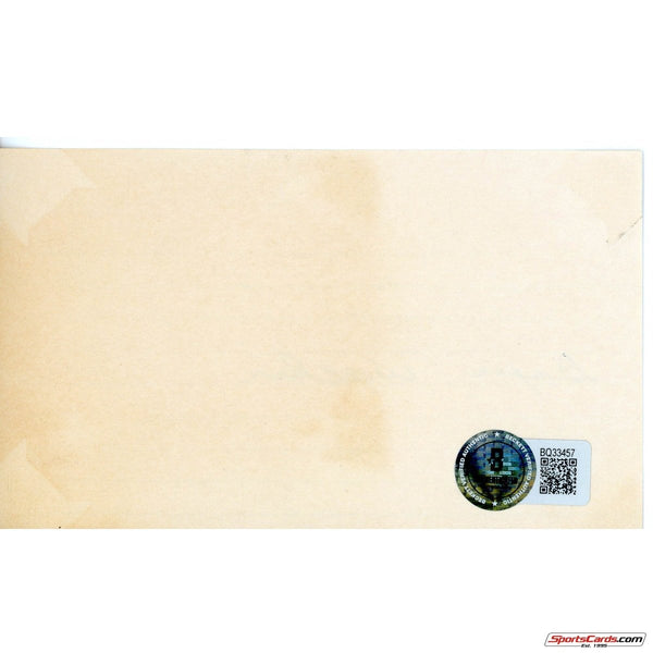 Dixie Walker Yankees Dodgers 1931 Debut Signed Auto 3x5 Card Beckett B ...