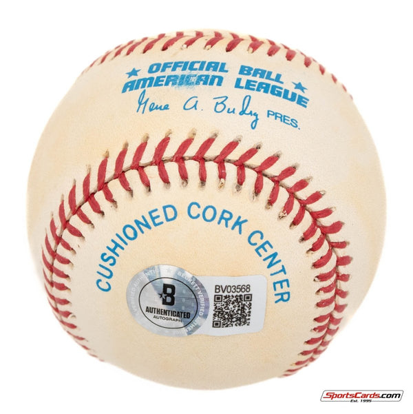 Chuck Tanner Single Signed Autographed Baseball BAS - Sportscards.com