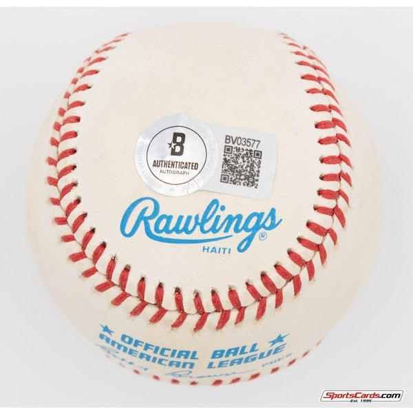 Bob Feller Single Signed Autographed Baseball BAS - Sportscards.com