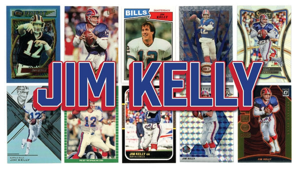 Jim Kelly Trading Card Player Pack – In Semi Rigid Holders ...