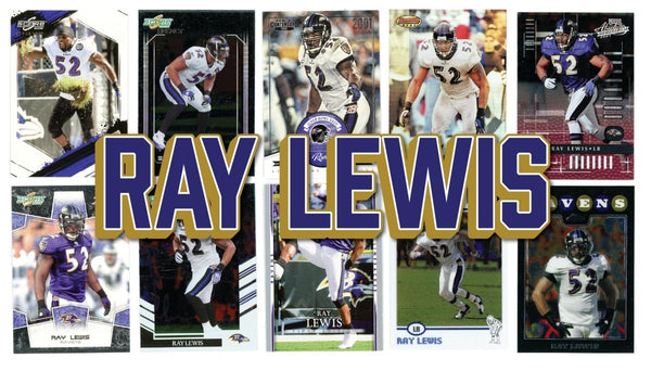 Ray Lewis Trading Card Player Pack – In Semi Rigid Holders ...