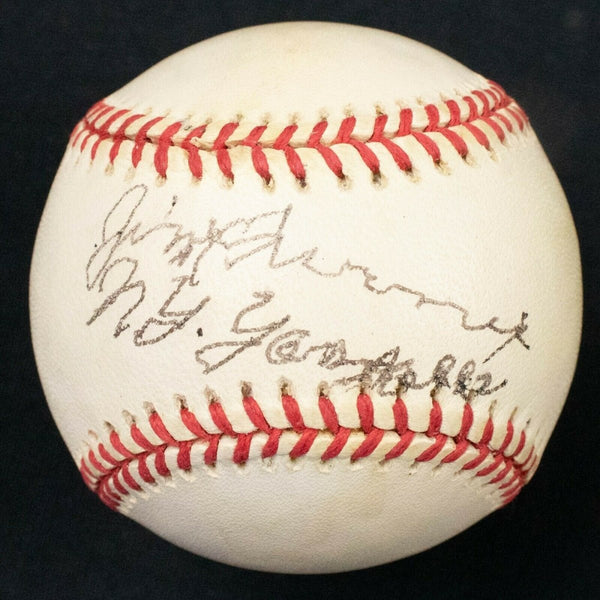 Jim Turner Signed OAL Baseball New York Yankees D.1998 PSA LOA ...