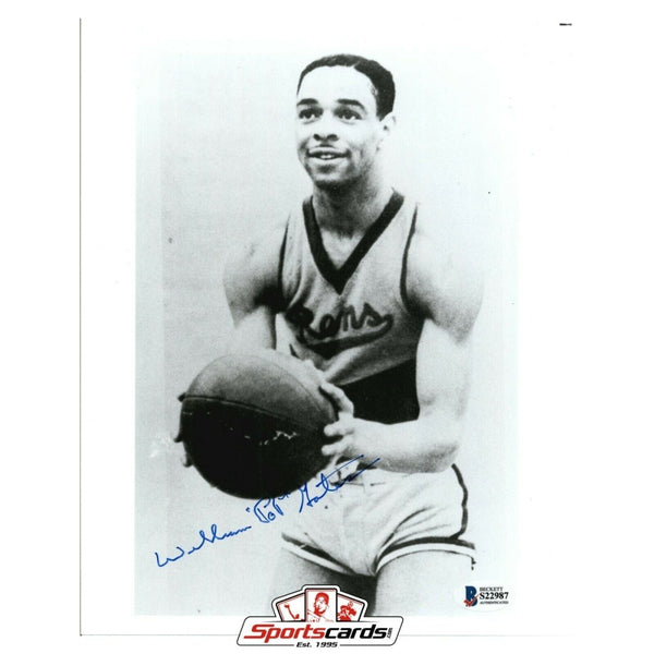 William Pop Gates Signed 8x10 Photo BAS Beckett Auto New York Rens ...